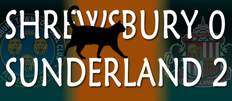 Shrewsbury v Sunderland: The view from the middle ground - SAFC Blog